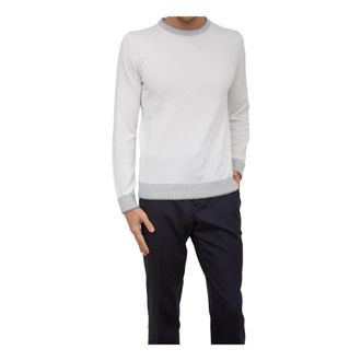 PESERICO Stilvolles Strickoberteil - - Knitwear - Herren - Wei&szlig; - 2XL