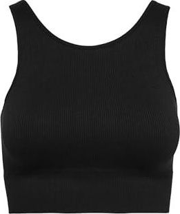 Only ONPJAIA Life Lounge CIR Short Top-Noos, D&eacute;bardeur Femme, Black, M/L