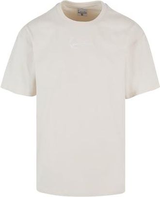 Karl Kani KM-TE011-003-06 Small Signature Essential T-shirt pour homme, Blanc cassé., L grande taille
