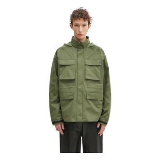 Alpha Industries M-65 Laser Cut Field Coat - Homme - Vestes - Vert - Taille: M