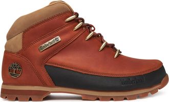 Timberland Schnürstiefeletten Timberland Euro Sprint Mid Lace TB0A2K84EJD1 Braun