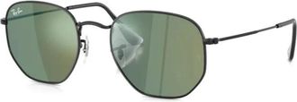 Ray-Ban unisex, Accessoires, Noir, Taille: 51 MM Hexagonal Lunettes de soleil