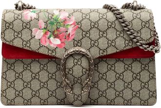 Gucci Hobo Bags - Small GG Supreme Blooms Dionysus Shoulder Bag - Gr. unisize - in Braun - f&uuml;r Damen