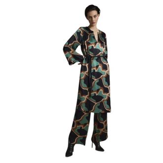 Summum Midi-Kleid - - Dresses - Damen - Gr&uuml;n - M