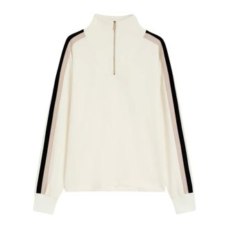 HUGO BOSS Mirage SweaT-shirt HZ - Femme - Sweatshirts et sweats &agrave; capuche - Blanc - Taille: 36 FR