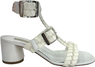 Casadei Femme, Chaussures, Blanc, Taille: 37 1/2 EU Sandali