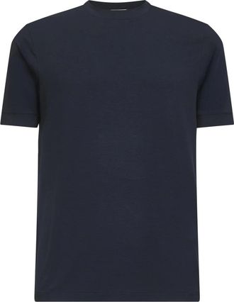 Giorgio Armani Icon Blaue T-Shirts und Polos - - Tops - Herren - Blau - M