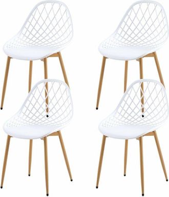 Eggree Eggree - Lot de 4 Chaises de Salle à Manger de Style Scandinave