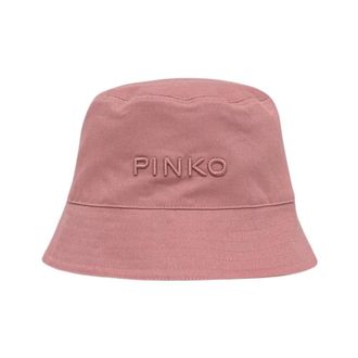 Pinko Pinko, Femme, Accessoires, Rose, Taille: ONE Size Reversible Hat