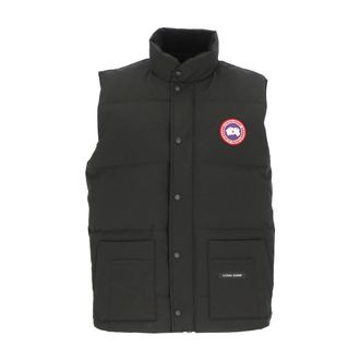 Canada Goose Homme, Vestes, Noir, Taille: XL Freestyle Crew Vest