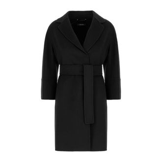 Max Mara Arona Mantel - - Coats - Damen - Schwarzk - S