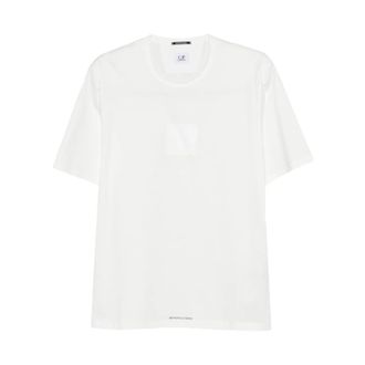 C.P. Company T-Shirts - - Tops - Herren - Wei&szlig; - L