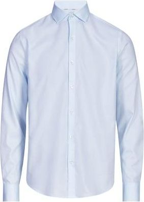 Calvin Klein Chemise slim en coton m&eacute;lang&eacute;