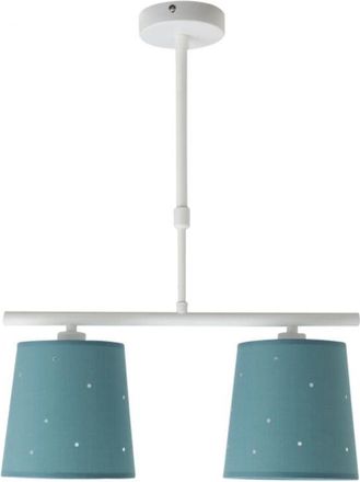 Fabrilamp Fabrilamp - Bewusstseinslampe 2xe14 t&uuml;rkis regx39x16 cm