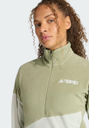ADIDAS TERREX Strickpullover Multi Climawarm Fleece (1-tlg) Stickerei