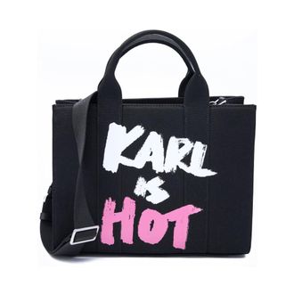 Karl Lagerfeld Karl Is Hot Tote - - Bags - Damen - Schwarzk - ONE SIZE