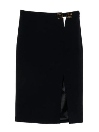 Elisabetta Franchi Jupe Midi - Noir