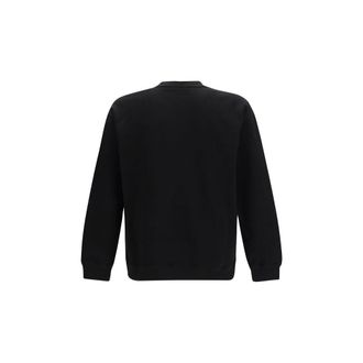 Valentino Mens Black Cotton Sweatshirt Clothing