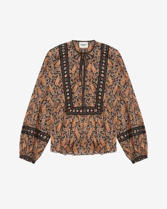 Isabel Marant Blouse Gayle - Femme - Noir - Taille34 - Marant &Eacute;toile
