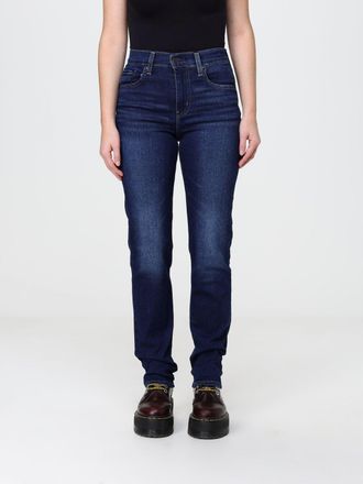 Levi's 724 High-Rise Straight Leg Jeans aus Stretch-Baumwolldenim