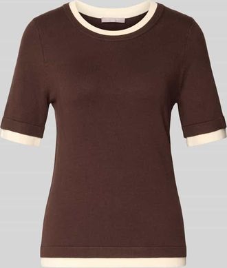 Christian Berg Slim Fit Strickshirt aus Viskose-Mix