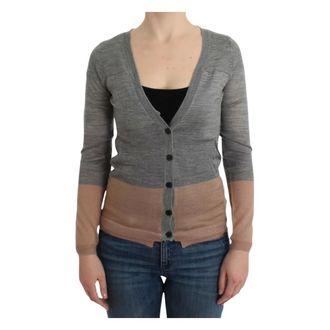 Costume National Femme, Pulls, Gris, Taille: 34 FR Cardigan L&eacute;ger