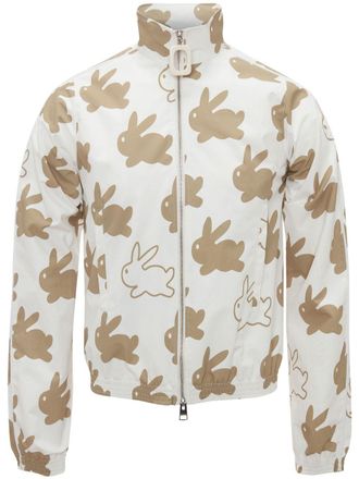 J.W.Anderson veste à imprimé graphique - Blanc