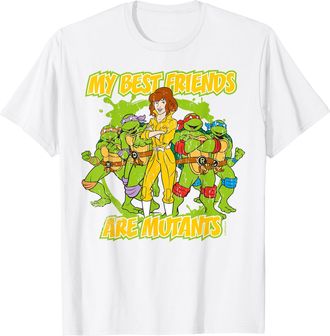 Teenage Mutant Ninja Turtles TMNT Turtle Power Retro-Zeichentrickfilm Die besten Freunde der Schildkr&ouml;ten im April T-Shirt