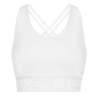 Plein Sport Femme, Tops, Blanc, Taille: 46 FR Haut de jogging