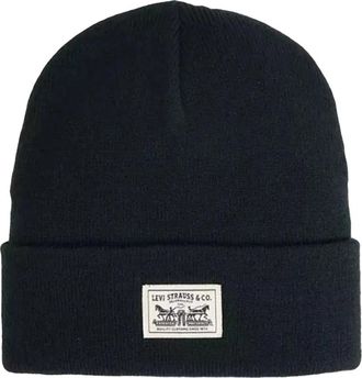 Levi's Embarcadero Beanie - - Accessories - unisex - Schwarzk - ONE SIZE