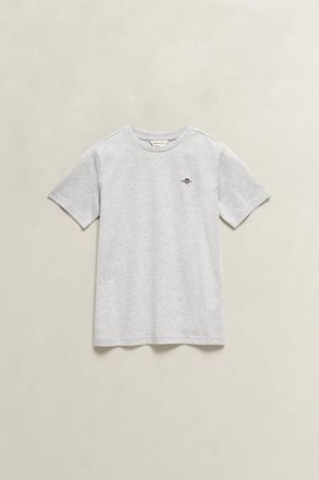 GANT Teenager Shield T-Shirt (122/128) Grau MELANGE