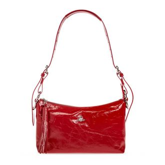 Vivienne Westwood Emma Schultertasche - - Bags - Damen - Rot - ONE SIZE