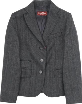 Max Mara Femme, Vestes, Gris, Taille: 36 FR Blazers