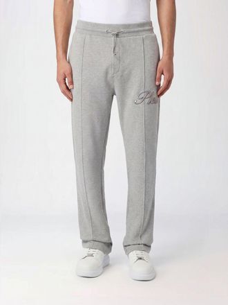 Philipp Plein Pantalon de jogging en jersey avec logo contrastant et cordon de serrage