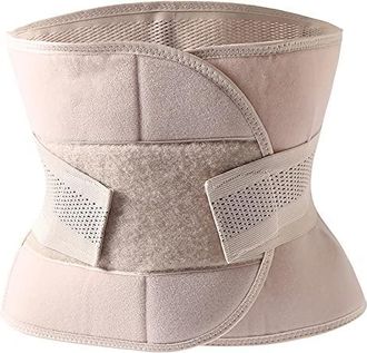 Generic Corset pour femme - Body amincissant - Body de sport solide - Corset &agrave; la taille - Sous-v&ecirc;tements &eacute;tincelants pour femme, beige, L