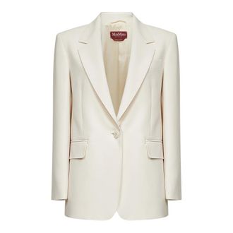 Max Mara Bosco Blazer - - Jackets - Damen - Beige - S