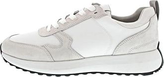 Geox Homme U Volpiano A Basket, Blanc cassé, 39 EU