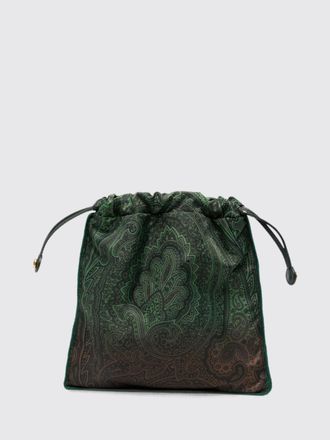 Etro Mini-Beuteltasche aus Nylon von mit Paisley-Print und Pegaso-Logo