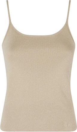 MC2 Saint Barth Femme, Tops, Beige, Taille: 38 FR Top Zaira