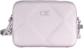 Calvin Klein Femme, Sacs, Violet, Taille: ONE Size Re-Lock Quilt Camera Bag