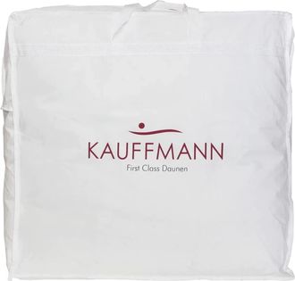 Kauffmann Comfort Warme Daunendecke, 100 % reine ungarische Jungfrau-Daunen, Einzelbett, 155 x 200 cm