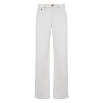 Moorer Gerades Jeans - - Jeans - Damen - Wei&szlig; - W27