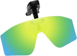 Generic Clip de lunettes de soleil au-dessus des lunettes,Clip de lunettes de soleil sur lunettes de vue - Clip de visières de chapeau polarisées Vision Clip 