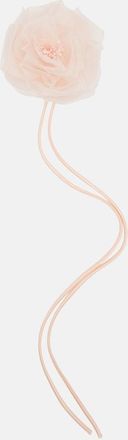 Max Mara Broche Ario en mousseline de soie