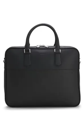 BOSS Cuir serviette pour ordinateur portable New Crosstown WI Document Case Black noir