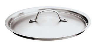 Paderno Paderno World Cuisine Bratpfannendeckel, Edelstahl, 26,4 cm