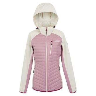 Regatta Pro Hybrid II Steppjacke f&uuml;r Damen (36 DE) (Helles Vanillegelb/Lila)