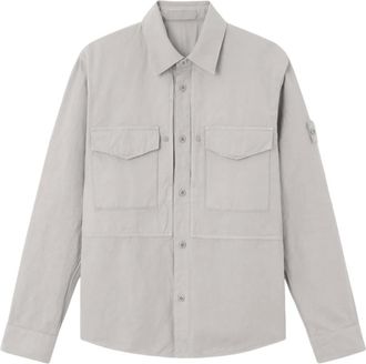 Stone Island Homme, Vestes, Gris, Taille: L Ghost Overshirt