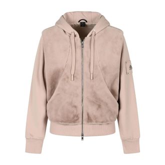 Moose Knuckles Roslyn Bunny Hoodie - - Sweatshirts & Hoodies - Damen - Rosa - L