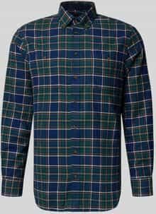 Christian Berg Regular Fit Freizeithemd mit Button-Down-Kragen